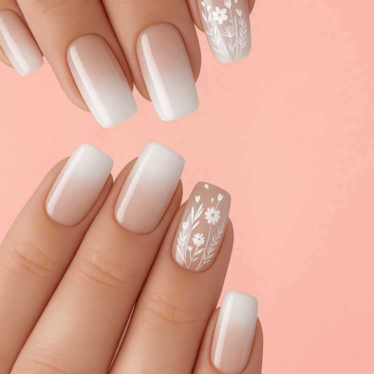 Faux ongles rouge pailleté – nailfinity